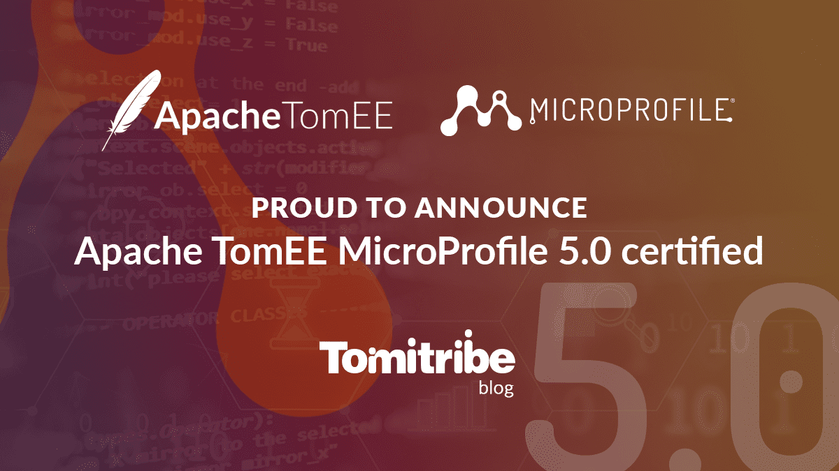 Apache TomEE MicroProfile 5.0 certified